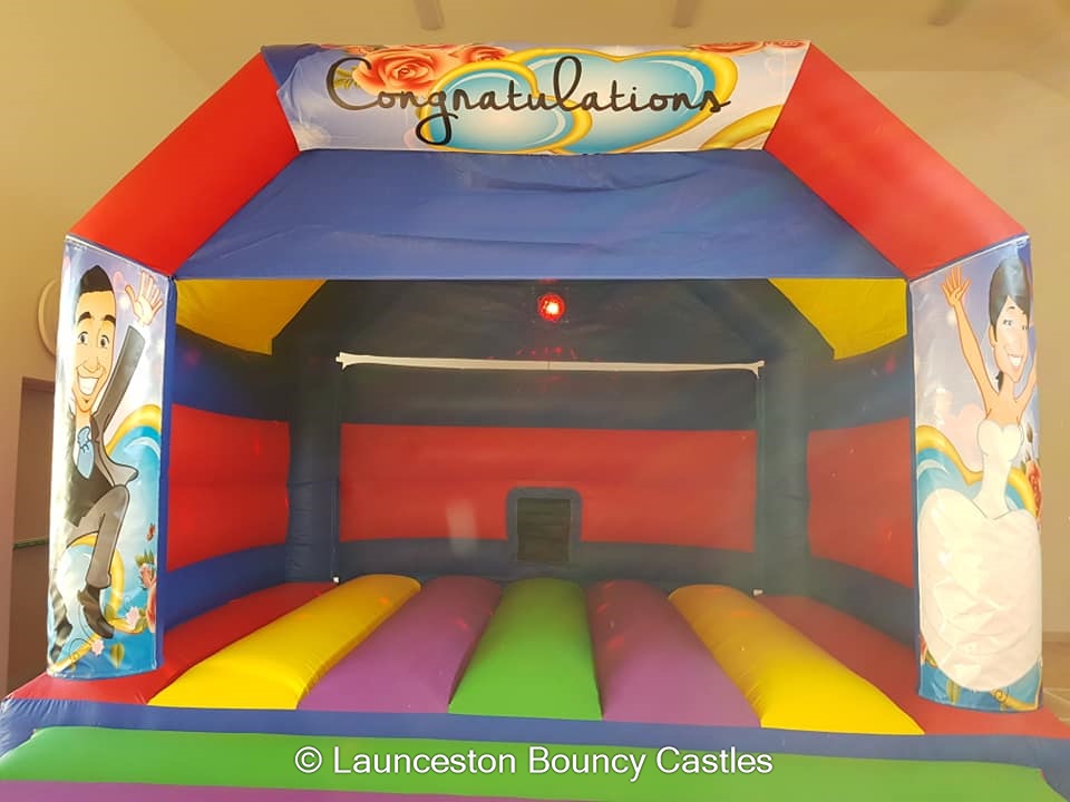 Beautiful 15x18ft WEDDING Themed Adult/Child Castle (12ft High) - Hire ...